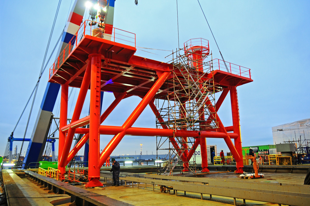 AFT TOWER FABRICATION: LEWEK CONSTELLATION.