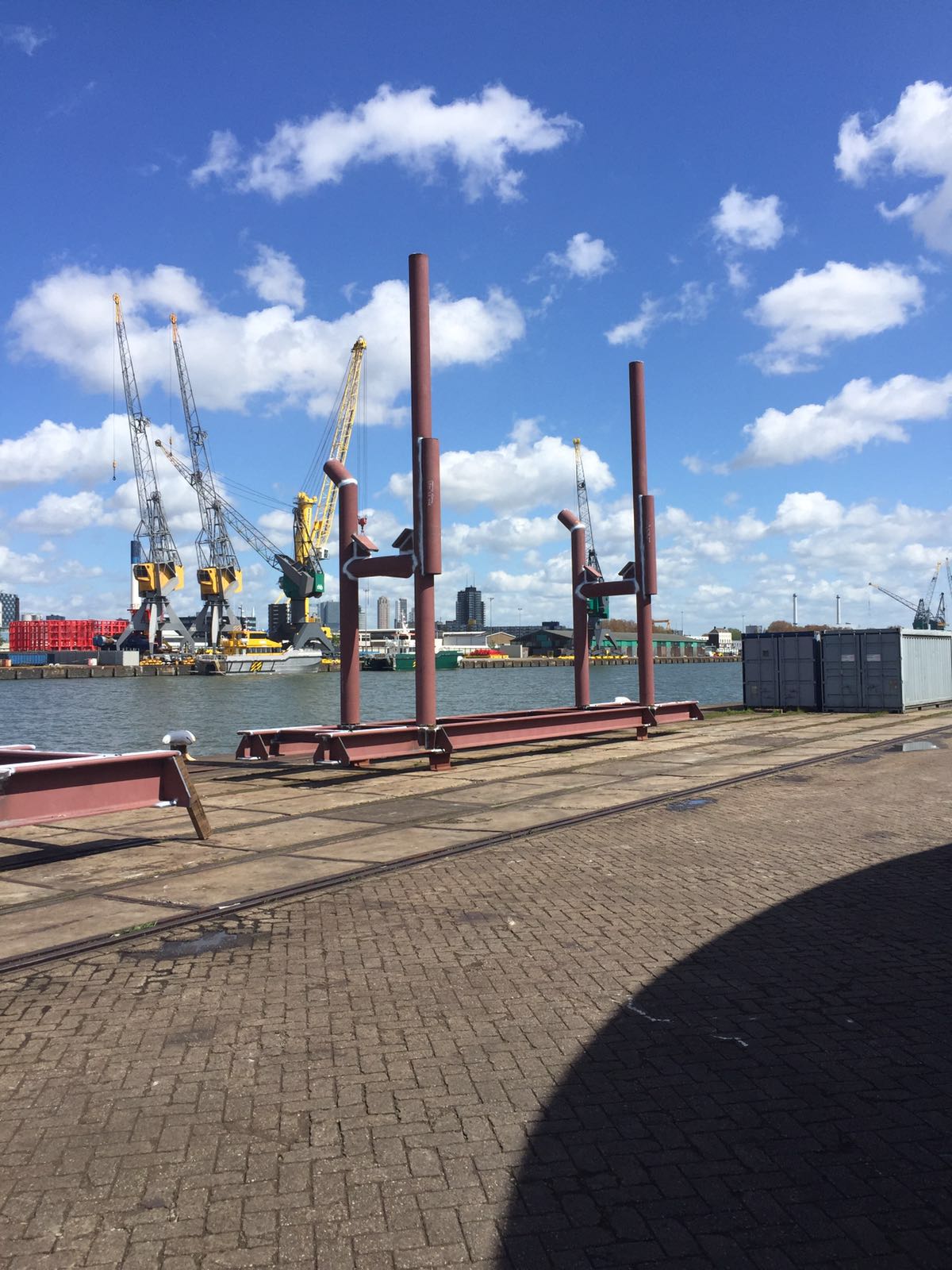 Upending Frame & Spreaderbar support - Sledgehammer